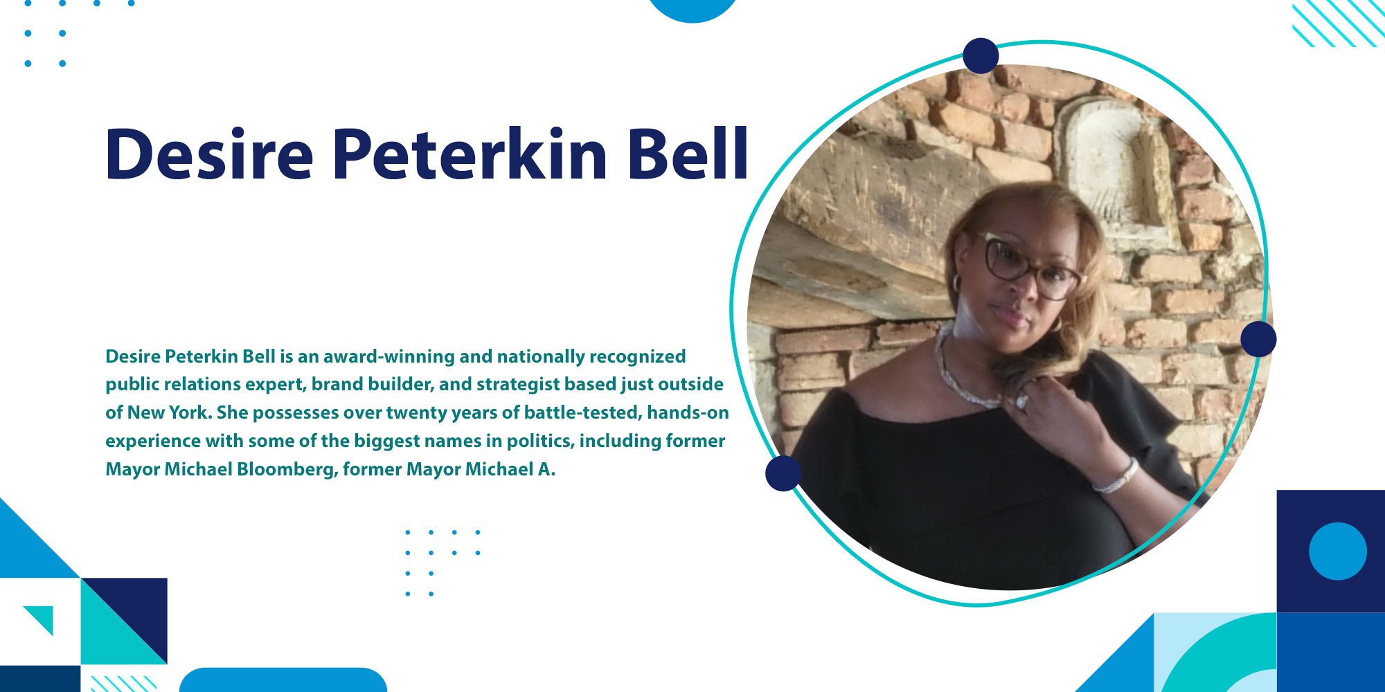 Desiree Peterkin Bell | Well Known Public Relations Expert